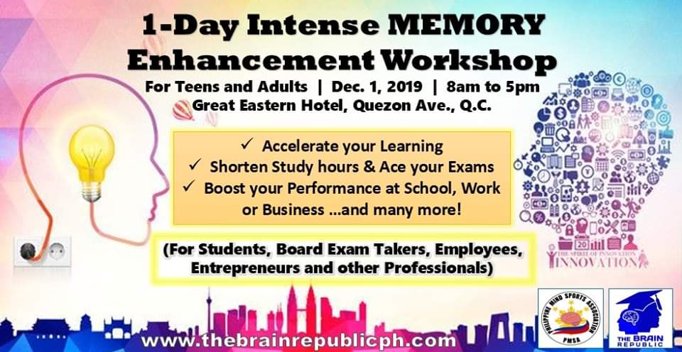 Memory Enhancement Workshop for Teens and Adults | The Brain Republic