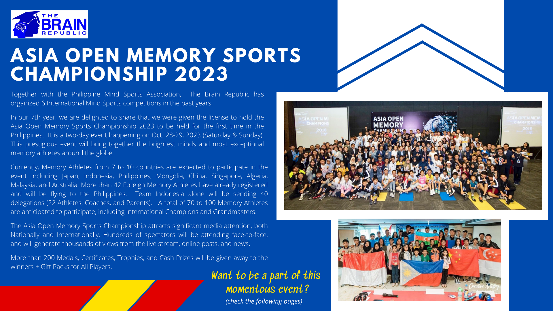 ASIA Open Memory Sports Championship 2023 – Sponsorship Package | The ...